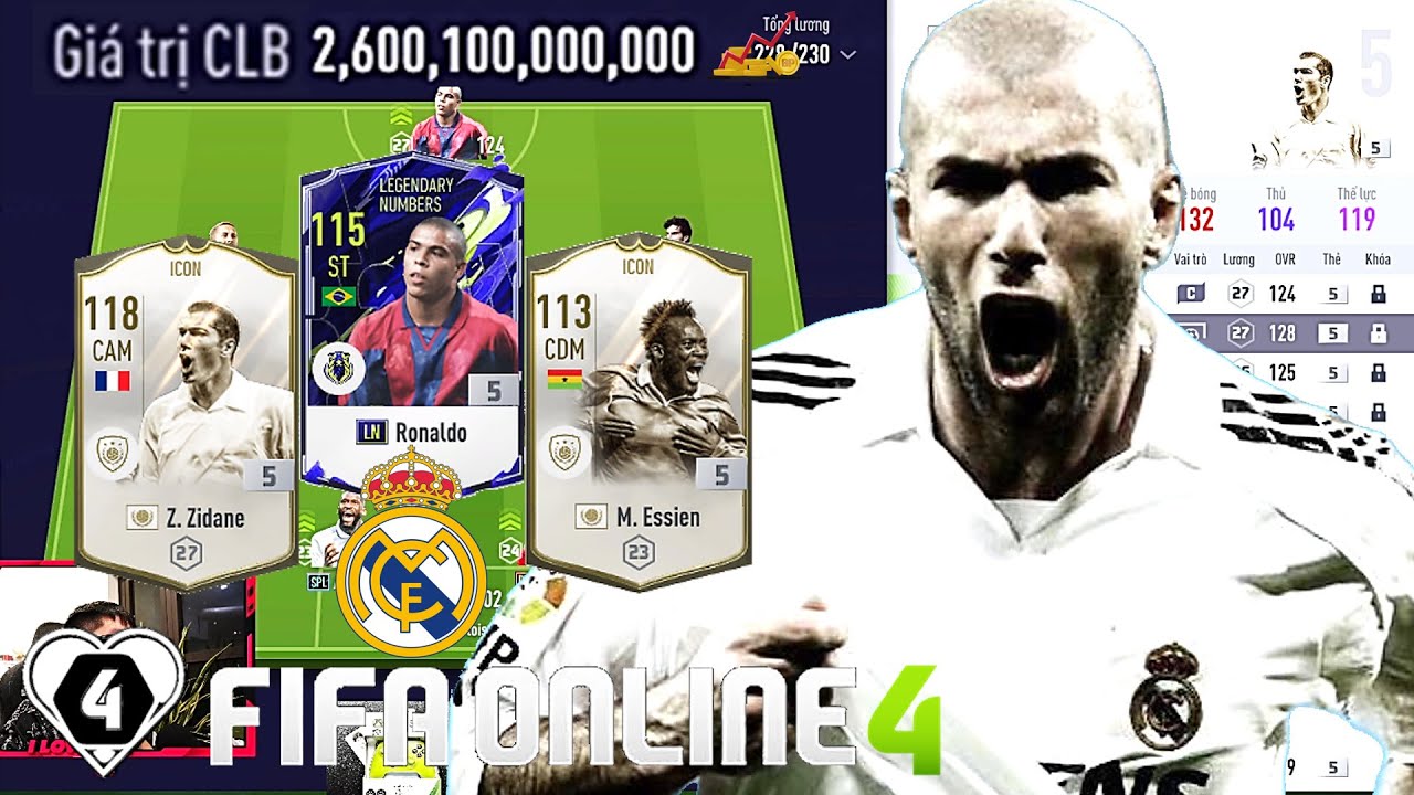 Phá Nốt Gần 1000 Tỷ BP I Love Nâng Cấp Đội Hình REAL MADRID Cực Mạnh ...