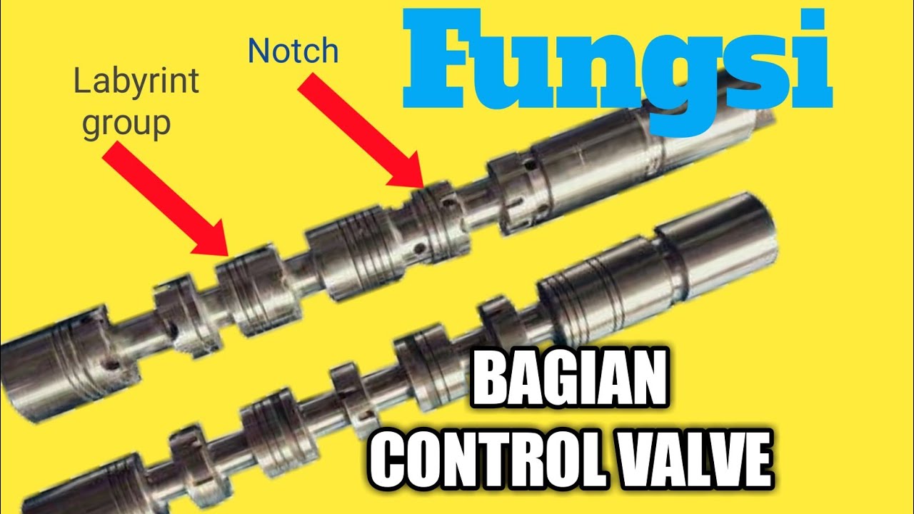 Cara memperbaiki spool control valve excavator yang macet - YouTube