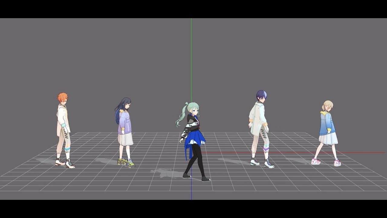 Brain Revolution Girl Mirror Dance Practice Fixed Camera Project Sekai ...