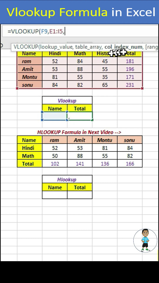 Excel Job Interview Questions Vlookup Formula In Excel Excel Microsoftexcel Shorts Exceltips 9644