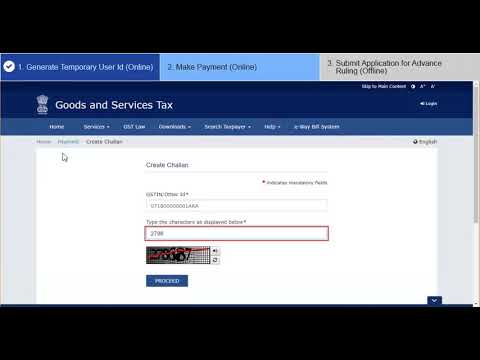 Official Guide on Filing of application for Advance Ruling by ...