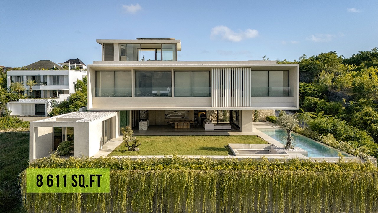 Inside an 8,600 Sq. Ft. Modern House Designed for Two - YouTube