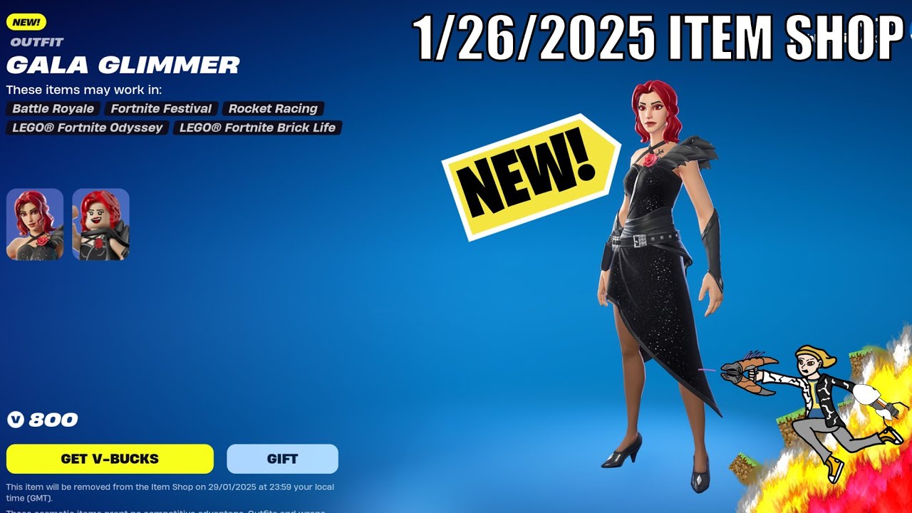*NEW* Gala Glimmer Outfit + Discounted Bundles! | Fortnite Item Shop ...