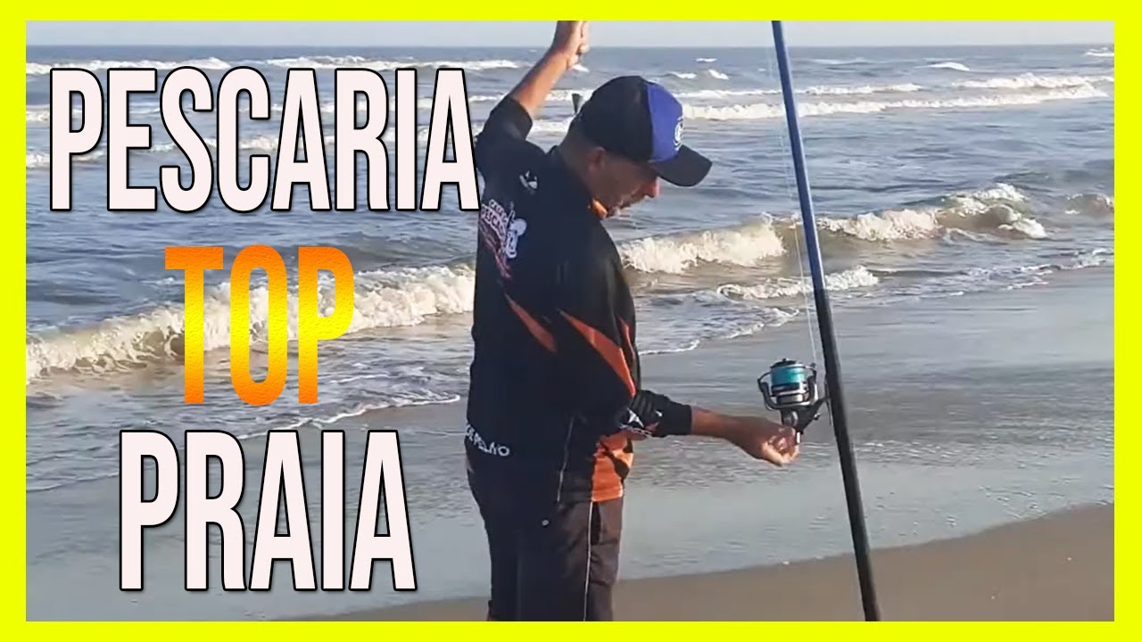 PESCARIA PRAIA DAS CABRAS, PAPA TERRA - YouTube