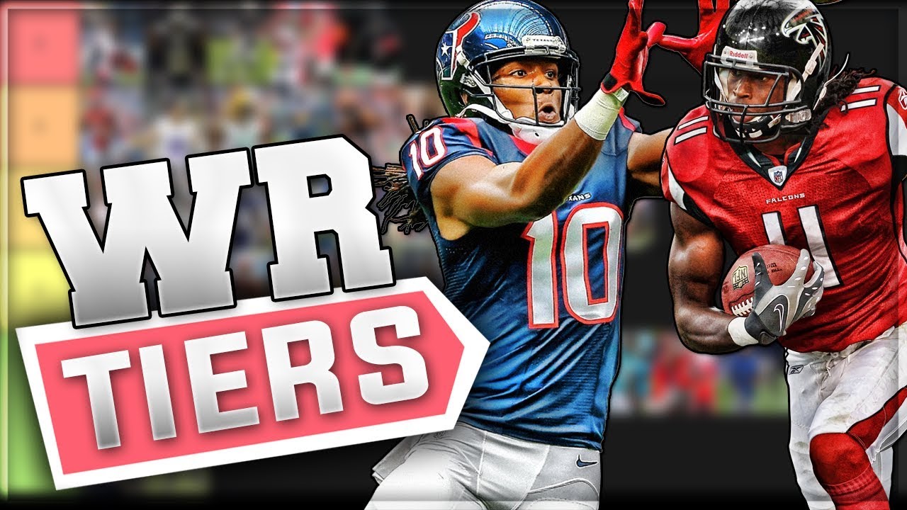 NFL WR Tier List -- Get Mad At My Rankings - YouTube