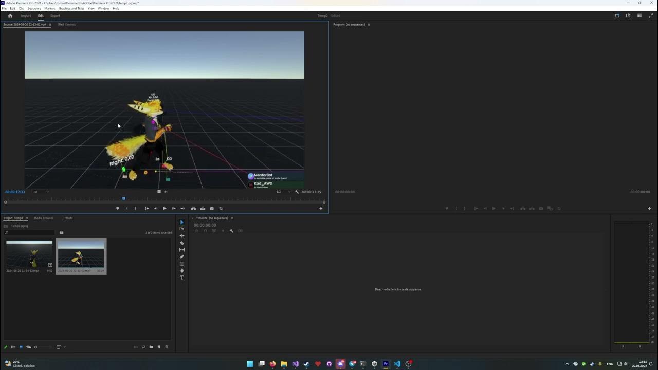 Procedural locomotion animation - diagnosing the system - YouTube