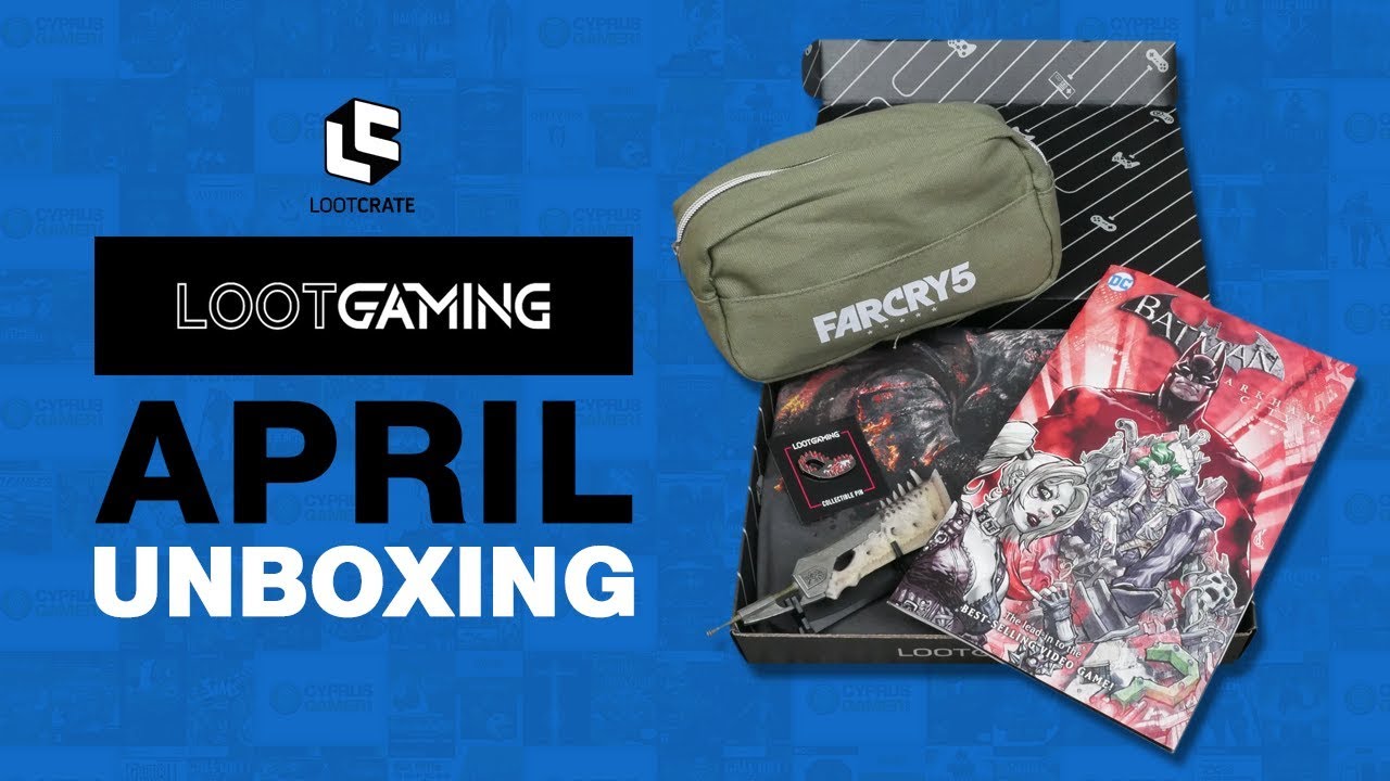 Ανοίγουμε το Loot Gaming Απριλίου & GIVEAWAY! - YouTube