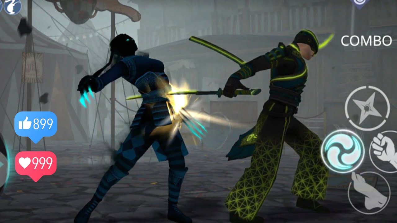 Shadow fight 3 - big bully new judge green aspect - YouTube