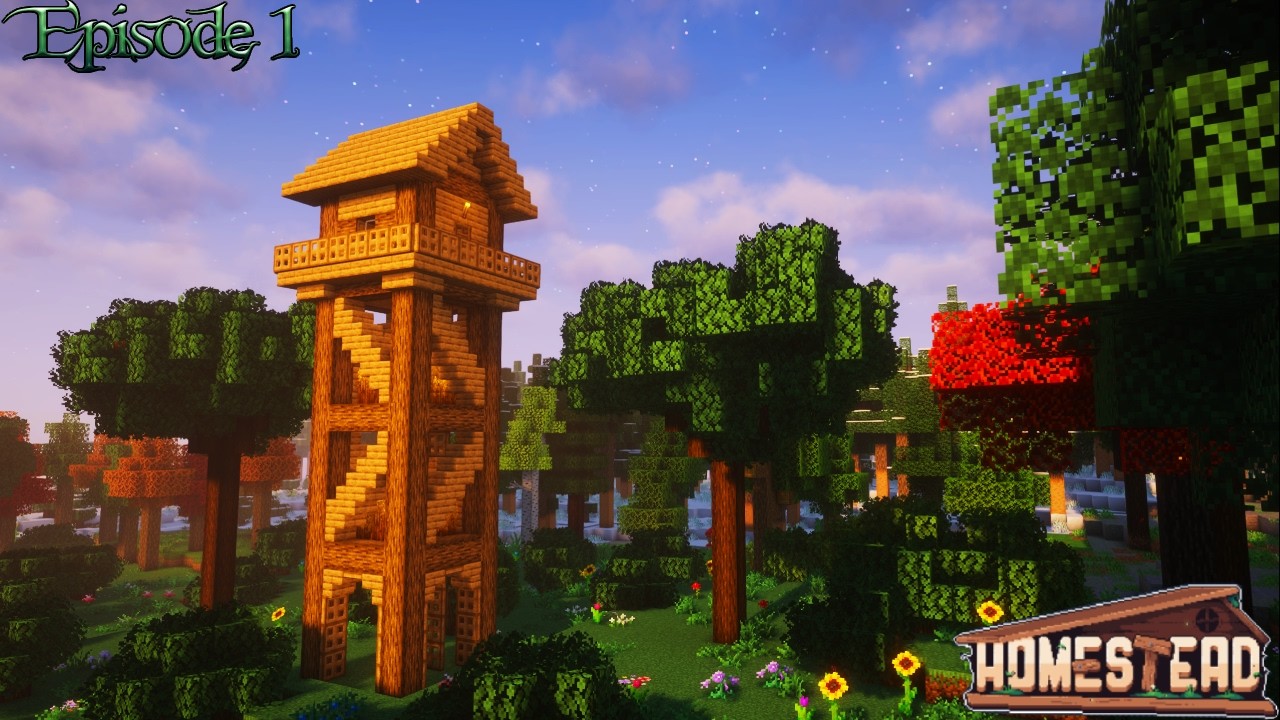 WELCOME TO HOMESTEAD | Minecraft - Homestead Ep.1 - YouTube