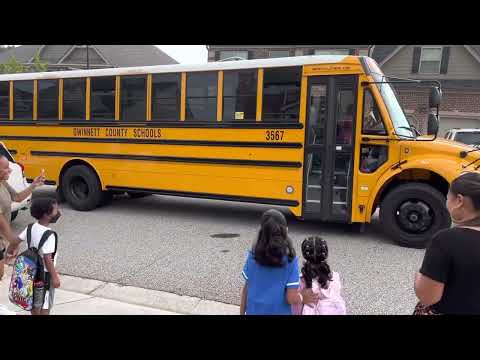 First Day on the School Bus - YouTube