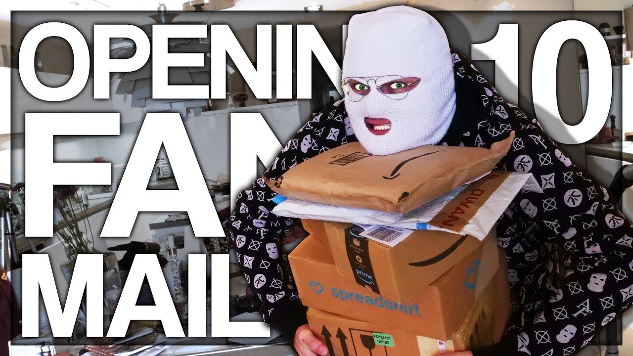 OPENING FAN MAIL 10 - YouTube