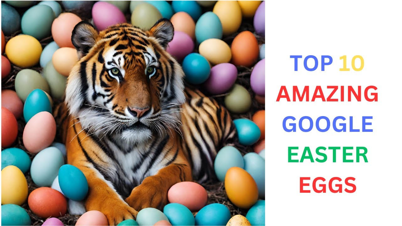 Top 10 Google easter eggs - YouTube