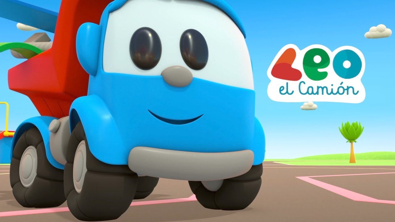 Leo the Truck Español - Leo y el Transportador de Vidrio - NUEVA ...