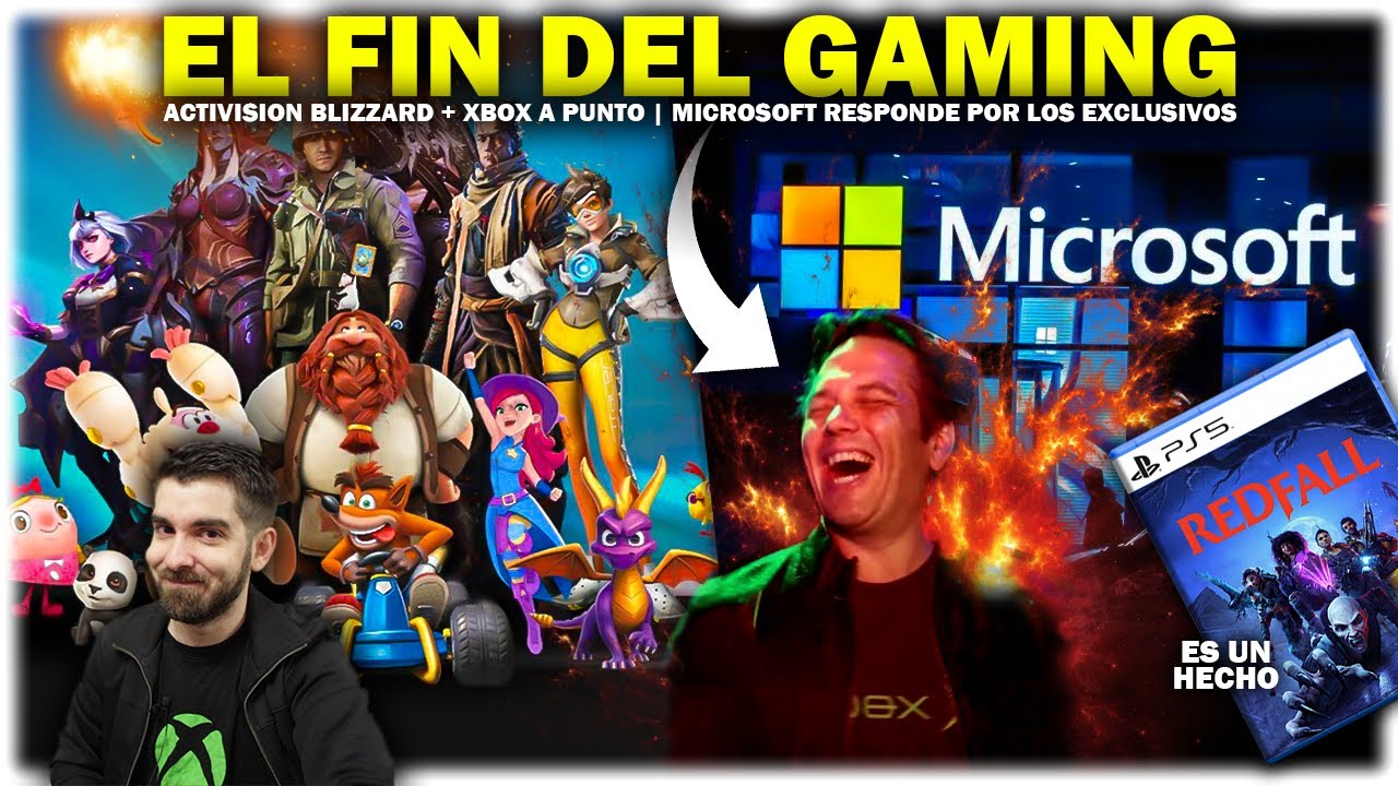 🎮 LUZ VERDE a Xbox + Activision: Triunfó EL MAL | Microsoft RESPONDE ...