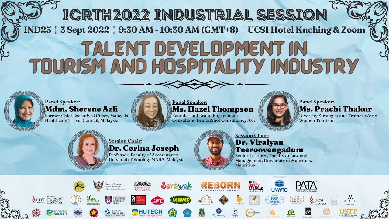 ICRTH 2022 IND 25 Talent Development In Tourism And Hospitality ...