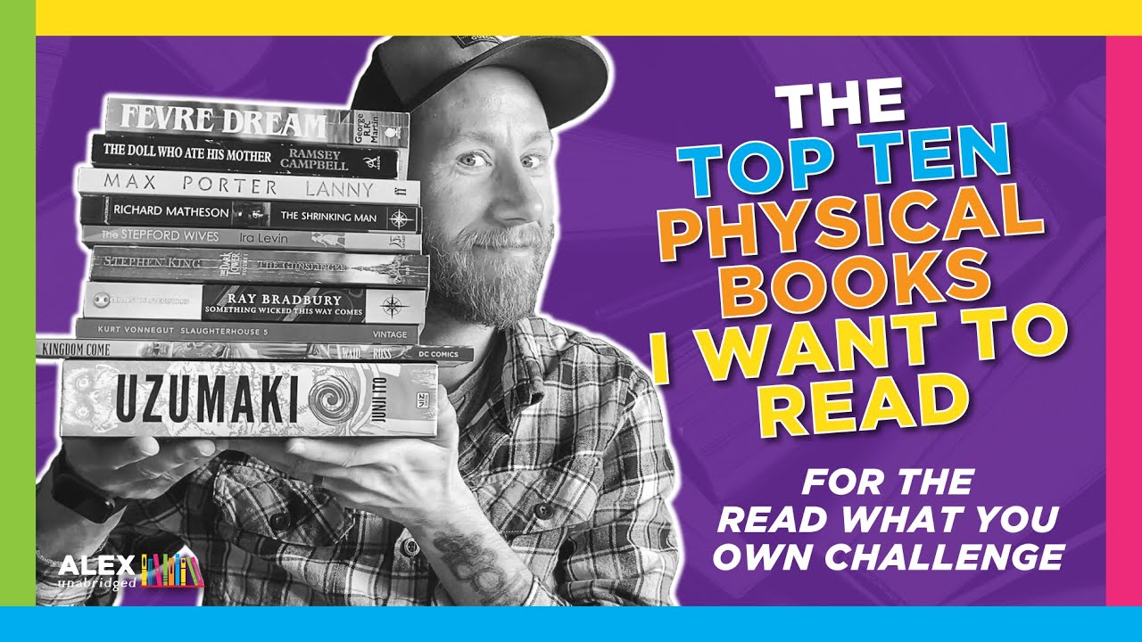 MY TOP TEN PHYSICAL BOOKS I WANT TO GET READ! | Priority reads for the ...