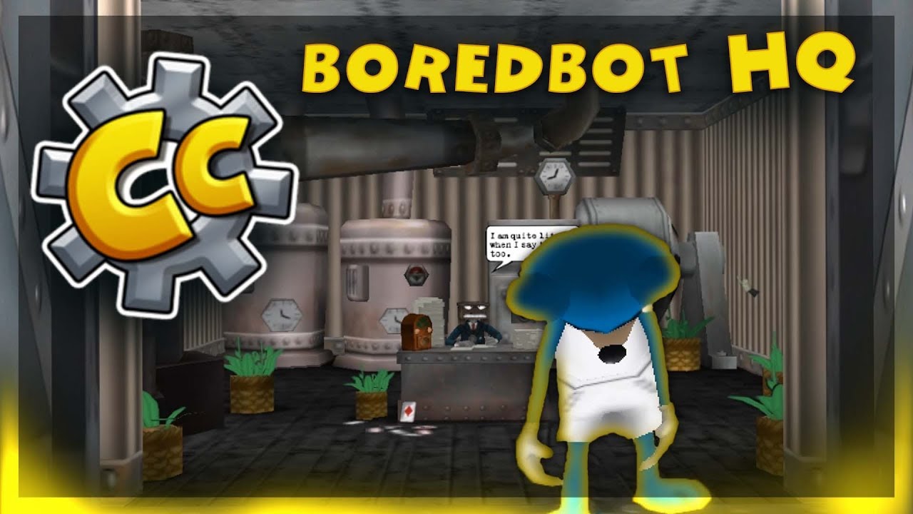 TOONTOWN CORPORATE CLASH : HIGHLY AWAITED BOREDBOT HQ BOSS CUT SCENE - APRIL FOOLS WEEK! - YouTube