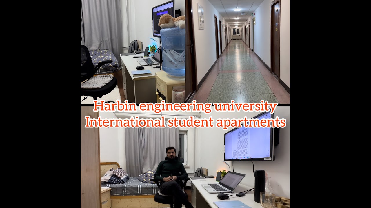 Harbin engineering university student apartments in china | CSC scholarship dorm | china hostel ...