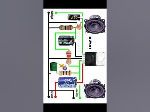 খুব সহজে একটি সাউন্ড এমপ্লিফায়ার তৈরি করুন 2003 ic Sounds Amplifier ...
