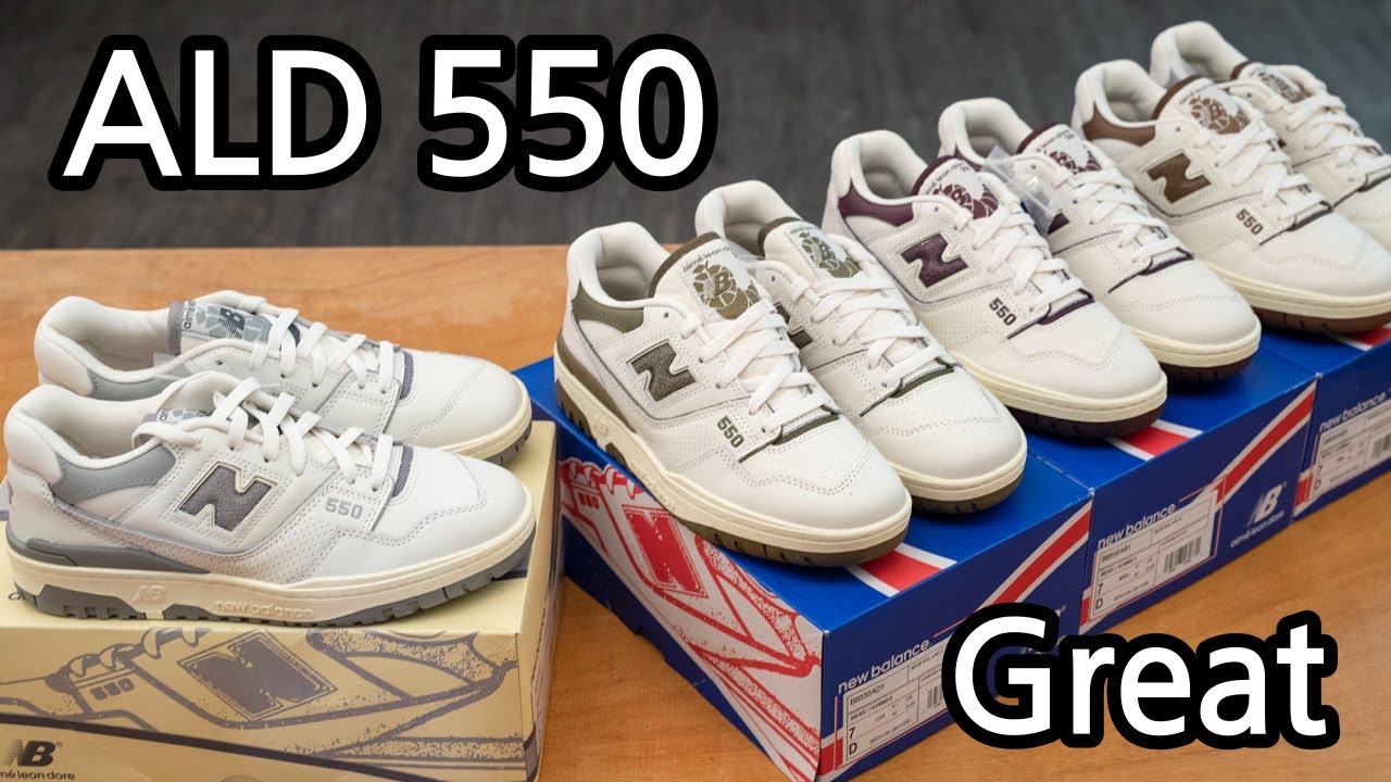 ALD 550 Brown, Olive, Purple Review (Aime Leon Dore x Newbalance 550 ...