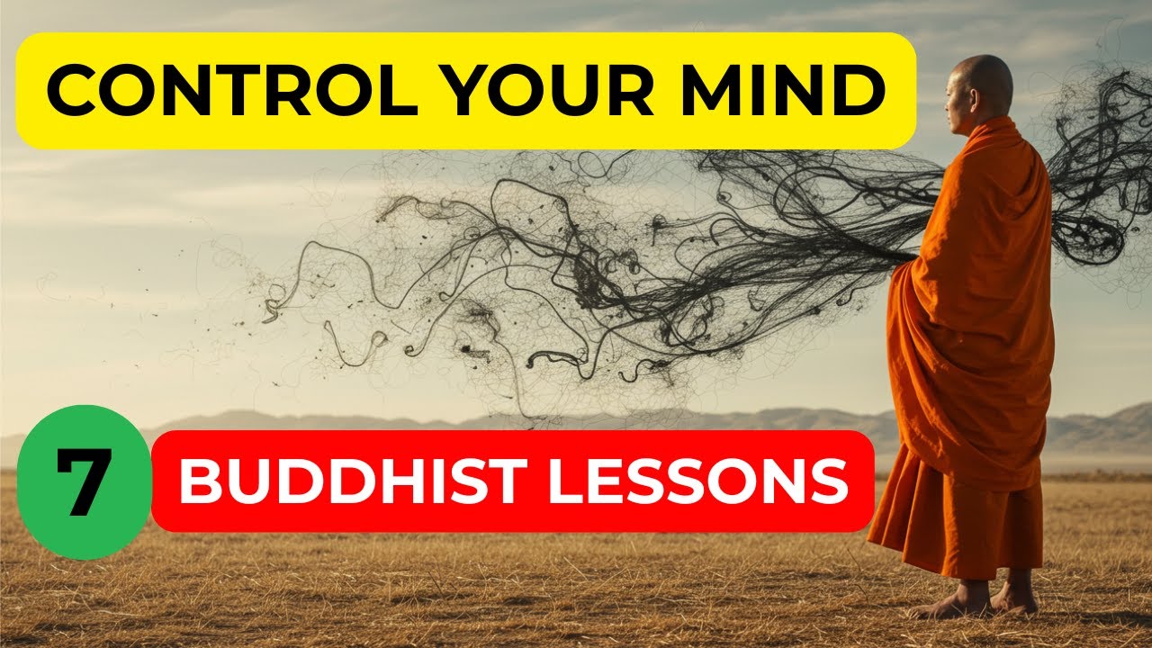 Control Your Mind: 7 Buddhist Lessons 🧠 Instant Inner Peace 🧘‍♀️ - YouTube