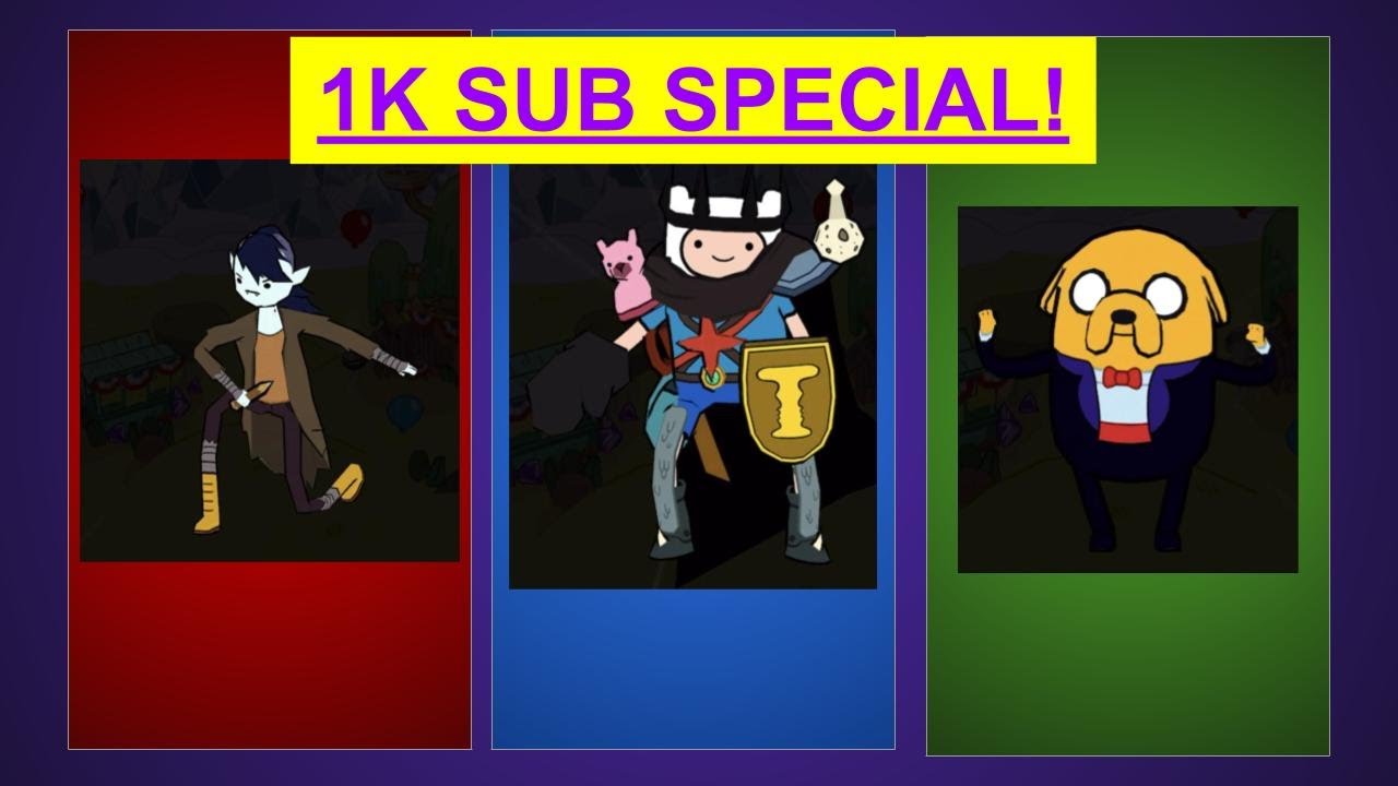 1K Sub Special! Buying The Premium Characters! Dungeon Finn, Tuxedo ...
