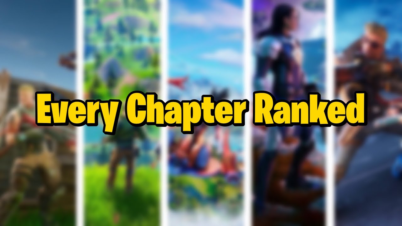 Ranking EVERY Fortnite Chapter - YouTube
