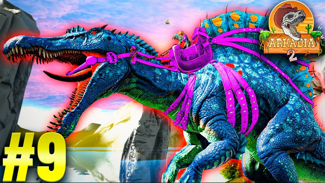 SUPER TAMEOS Y RAIDEO a los BANDIDOS 😱 ARKADIA 2 #9 🔥 ARK - YouTube