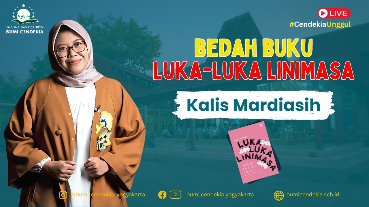 🔴[LIVE] Kalis Mardiasih Book Review "Luka-Luka Linimasa" - YouTube