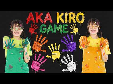 AKA! KIRO! AKA! SHIRO! AO! KIRO! | VIRAL TREND! Color Mixing | immersive interactive