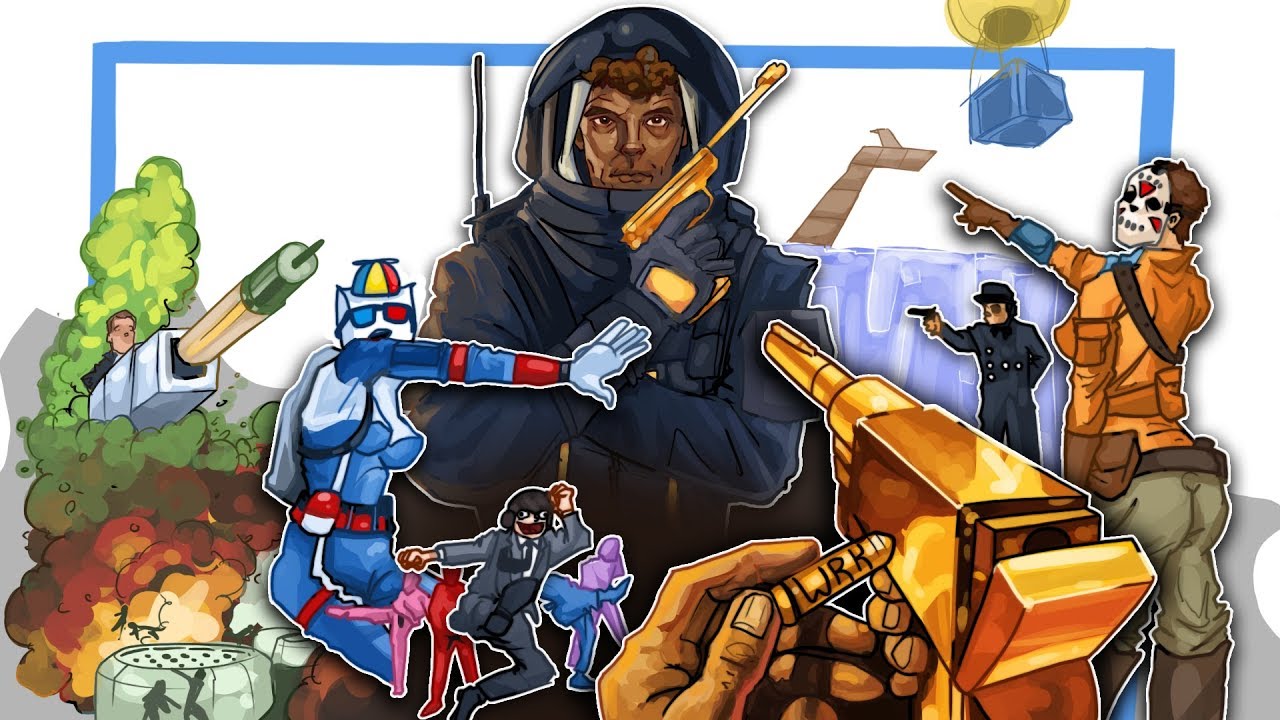 The Men With The Golden Guns - NEW SOLID GOLD MODE - Fortnite Battle ...