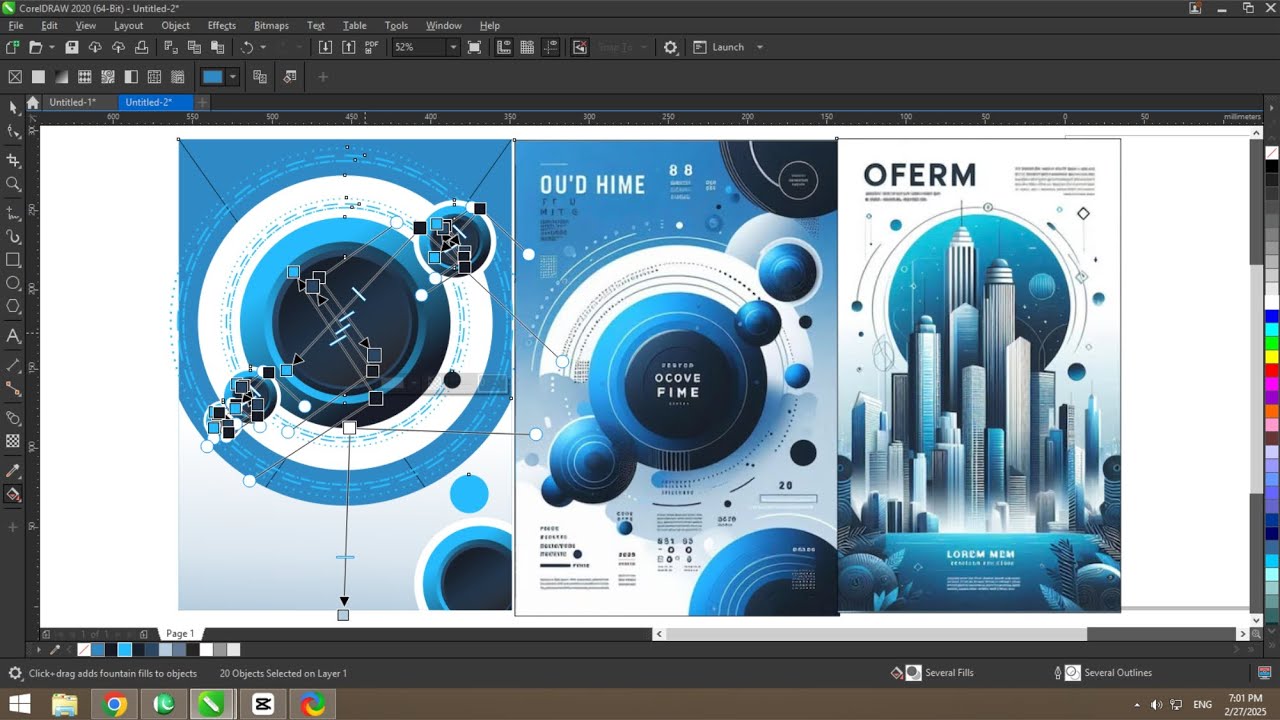Create a Stunning Circle Flyer in CorelDRAW (Easy Tutorial!) - YouTube