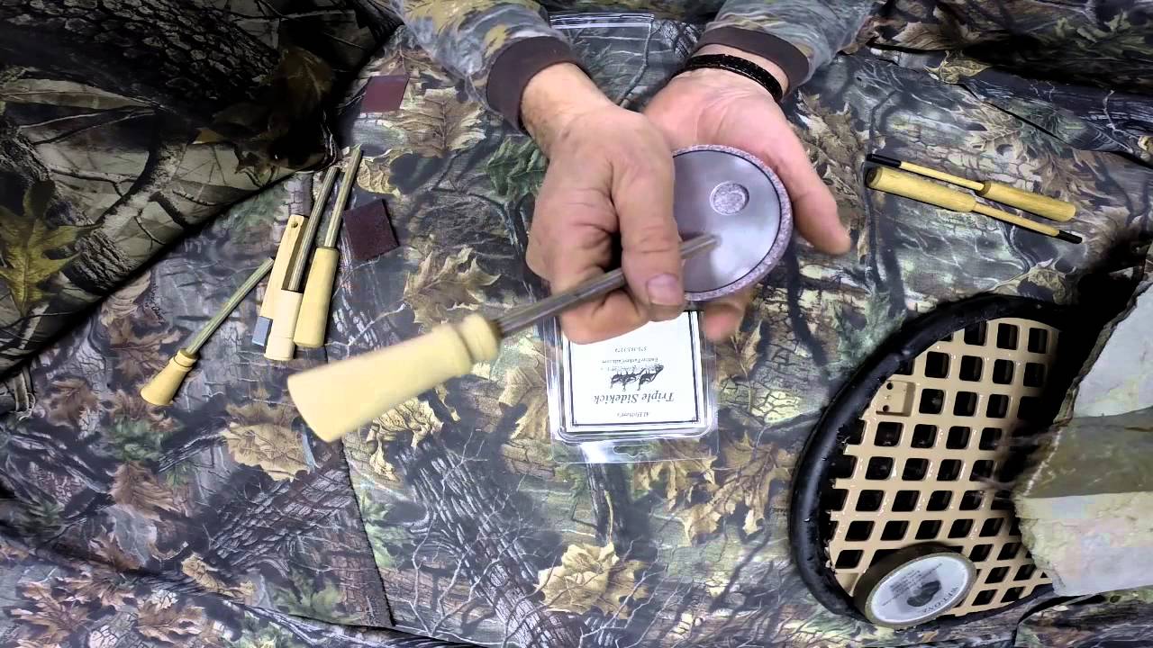 Triple Sidekick Handmade Turkey Calls - YouTube