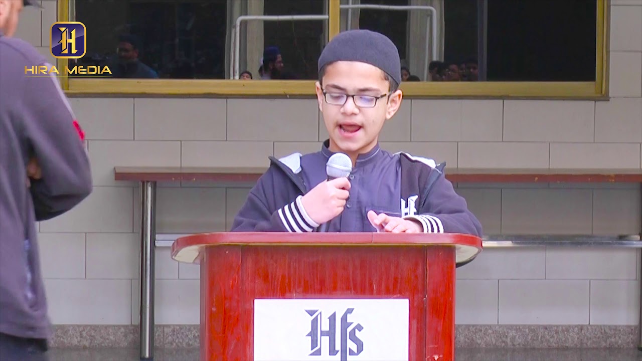 Haris Sami Nasir | Solidarity with kashmiri's | Hira Media - YouTube