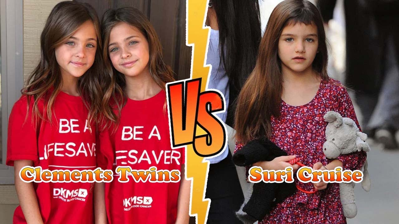 Suri Cruise (Tom Cruise's Daughter) Vs Clements Twins (Ava And Leah ...
