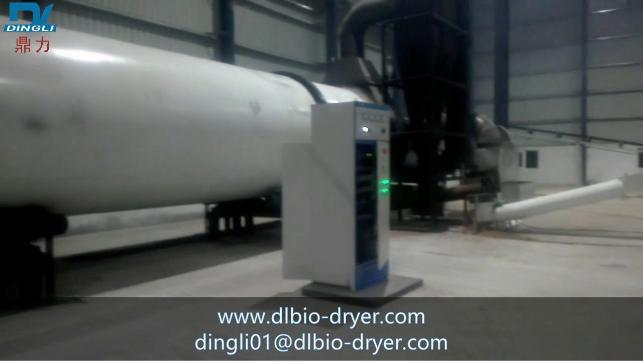 India Coconut Coir Drying Production Line - YouTube