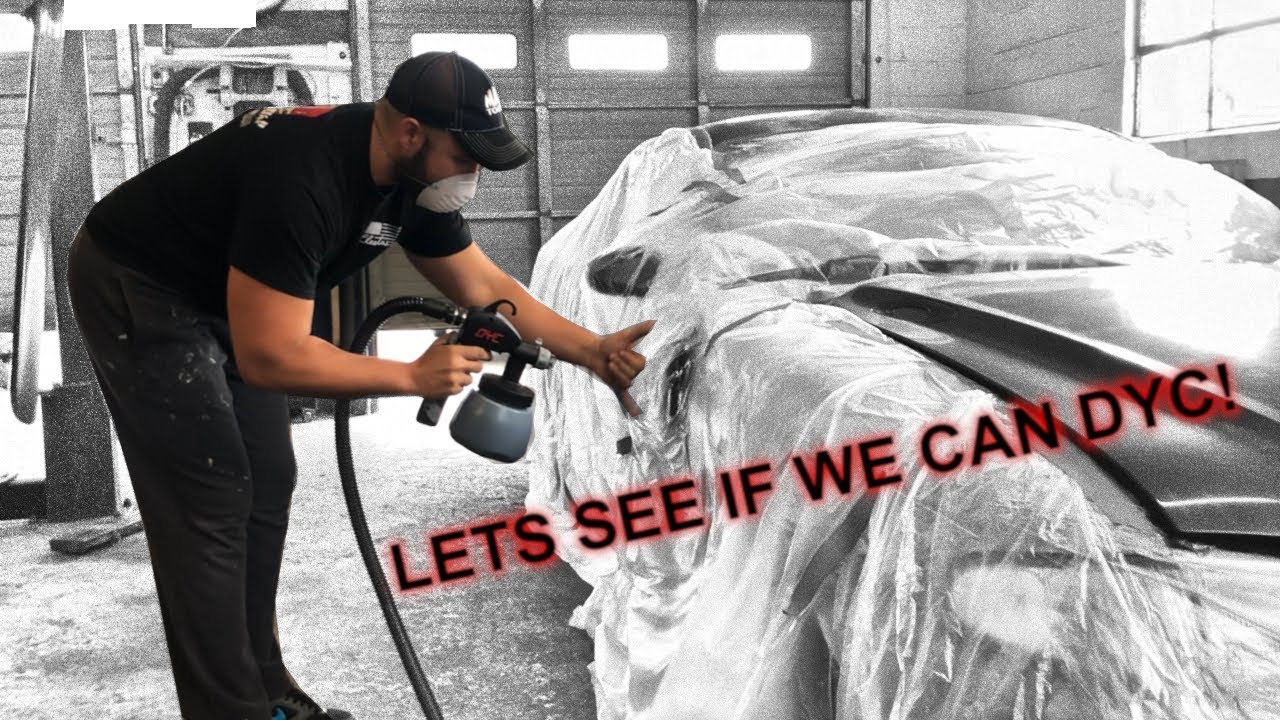 Attempting to dip our car (half of it) with the DYC kit! - YouTube