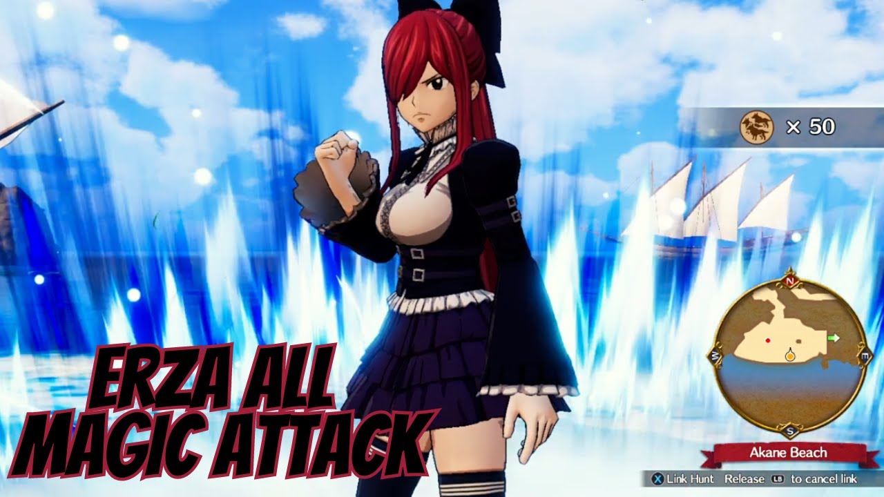 Erza All Attacks and Magic Skills | Fairy Tail Game | Ryunny - YouTube
