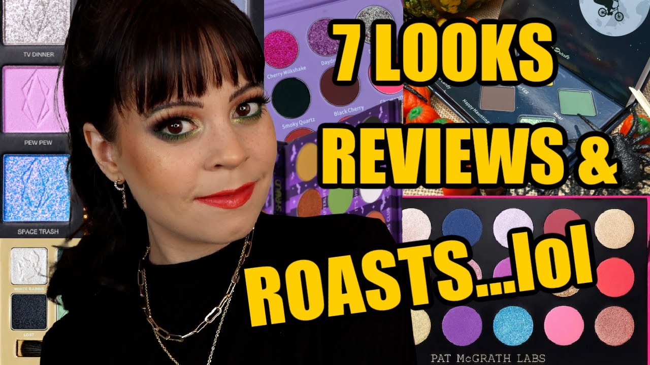 Not seen before on my channel palettes! Quick reviews and week of looks ...
