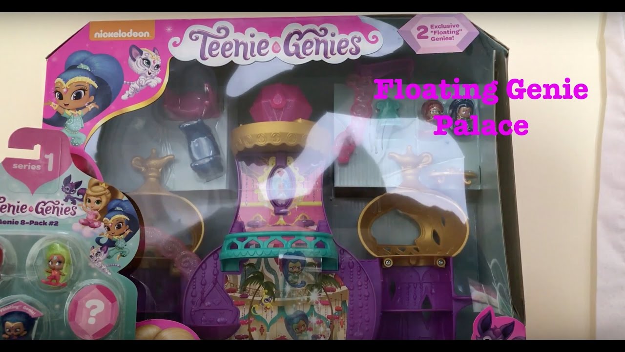Teenie Genie Shimmer and Shine Floating Genie Palace and 8 pack #2 ...