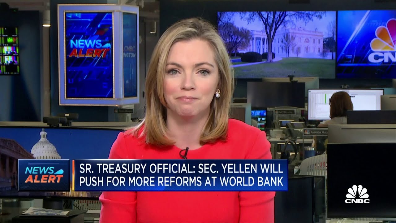 Treasury Sec. will reaffirm U.S. resilience, soundness of banking ...