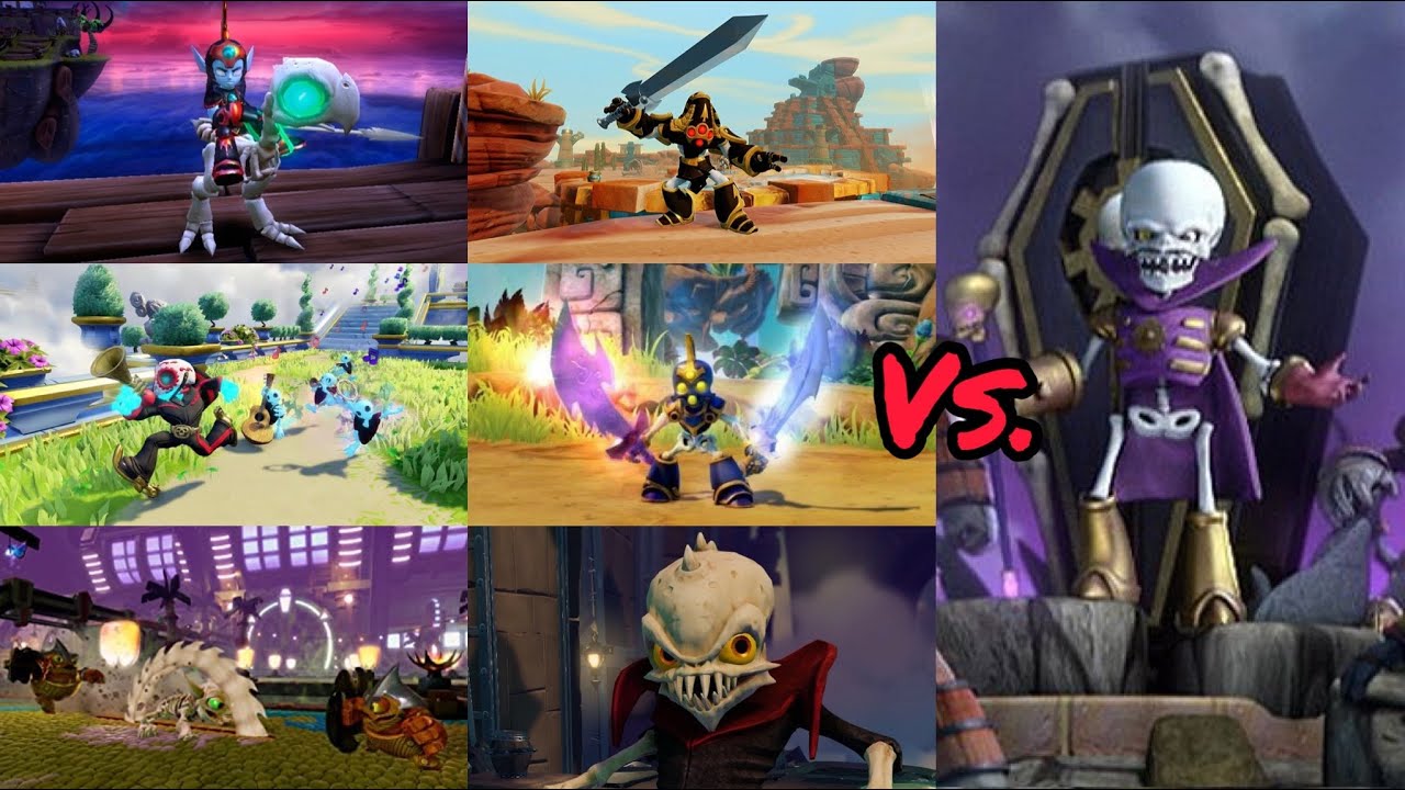All skeleton skylanders vs. Countmoney bone skylanders superchargers ...