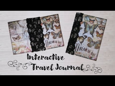 DIY | Interactive Travel Journal + One B6 Notebook | Final Part 3 - YouTube