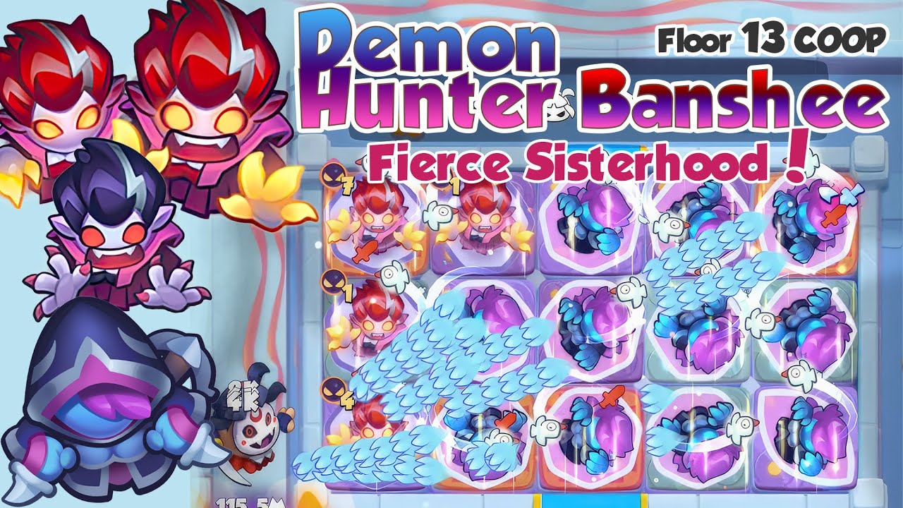 Banshee + Demon Hunter (71 Stacks) bond together to challenge Floor 13 ...