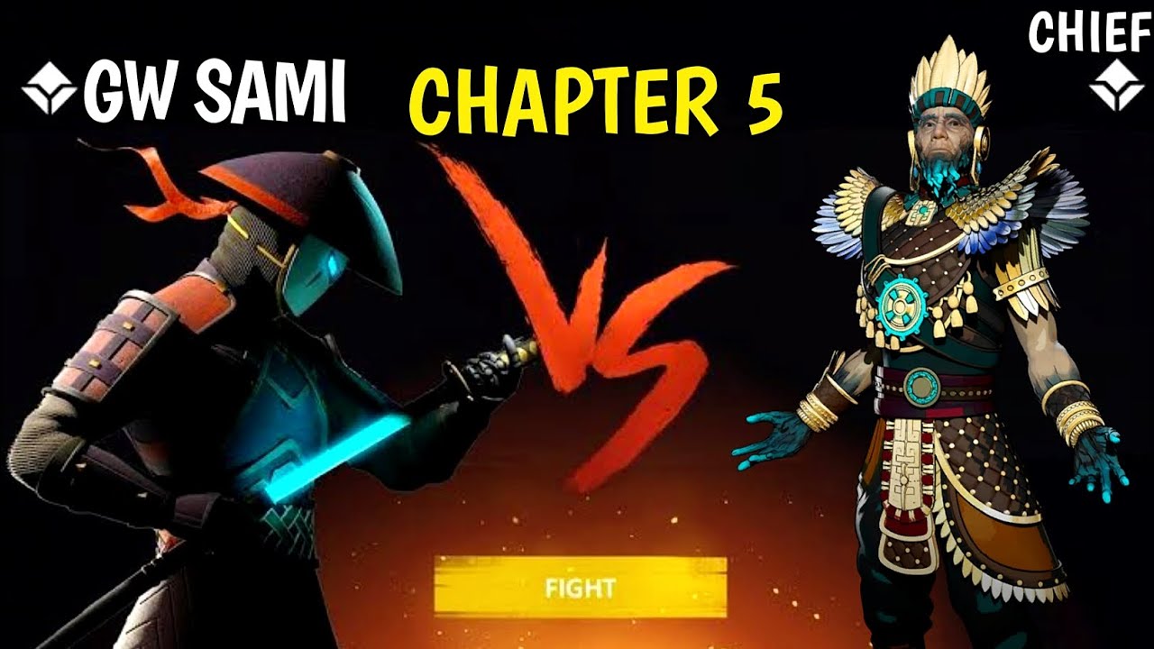 Shadow Fight 3 Chapter 5 Official Boss Battle Chief Of The Islanders ...