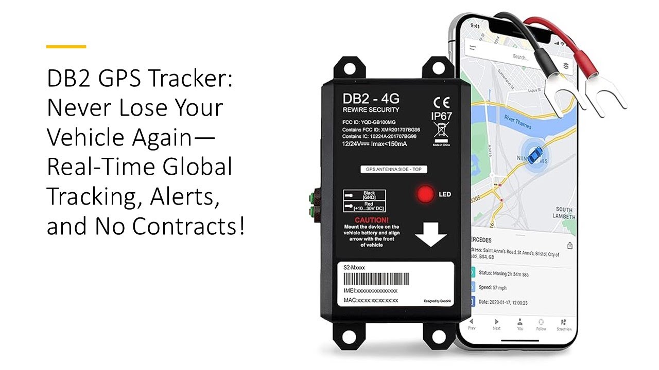 DB2 GPS Tracker: Never Lose Your Vehicle Again—Real-Time Global ...