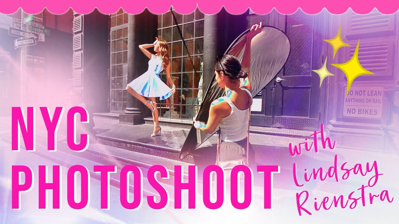 NYC Photoshoot Vlog | with Lindsay Rienstra!! - YouTube