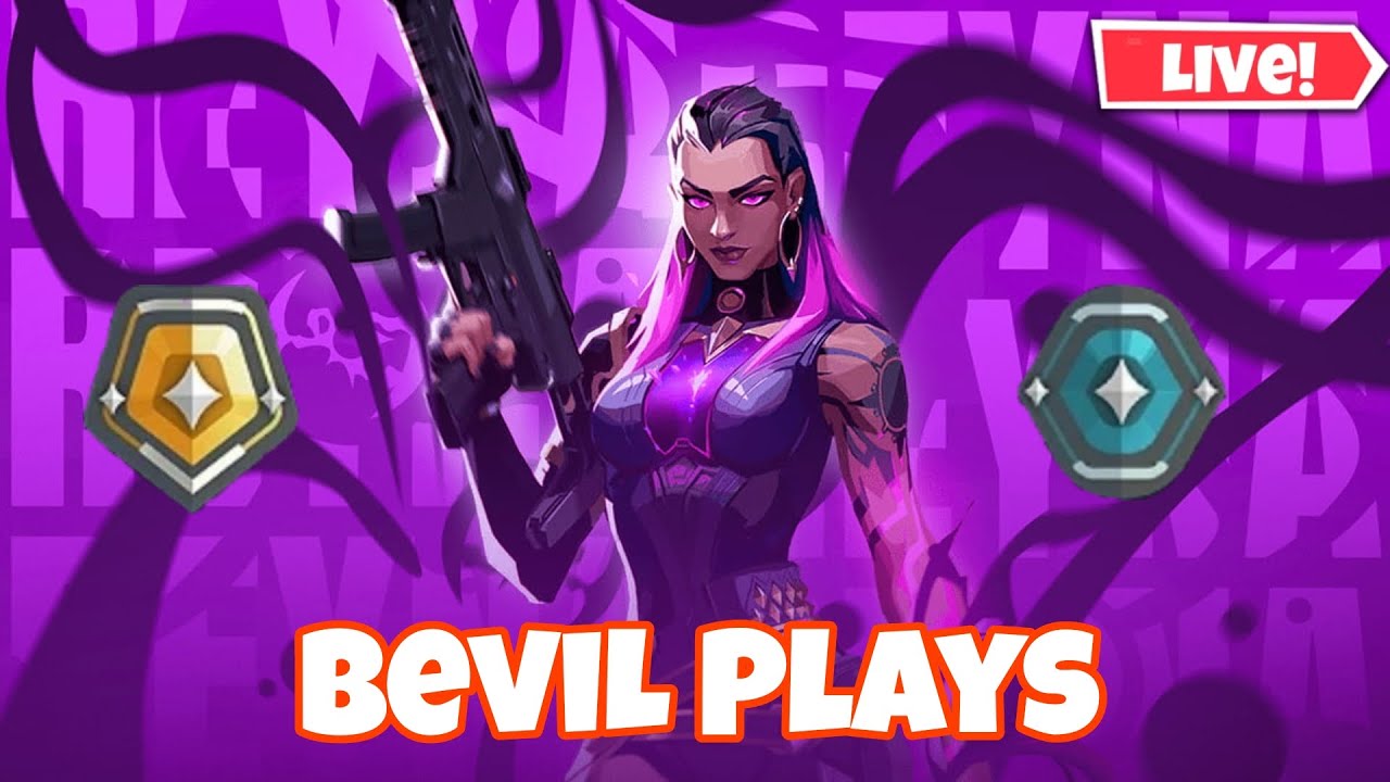 Gameplay + Lafda in Valorant | Valorant Live | BeviL Plays - YouTube