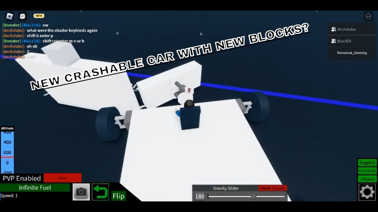 Roblox | Plane Crazy | Crashable Car Tutorial With New Blocks! - YouTube
