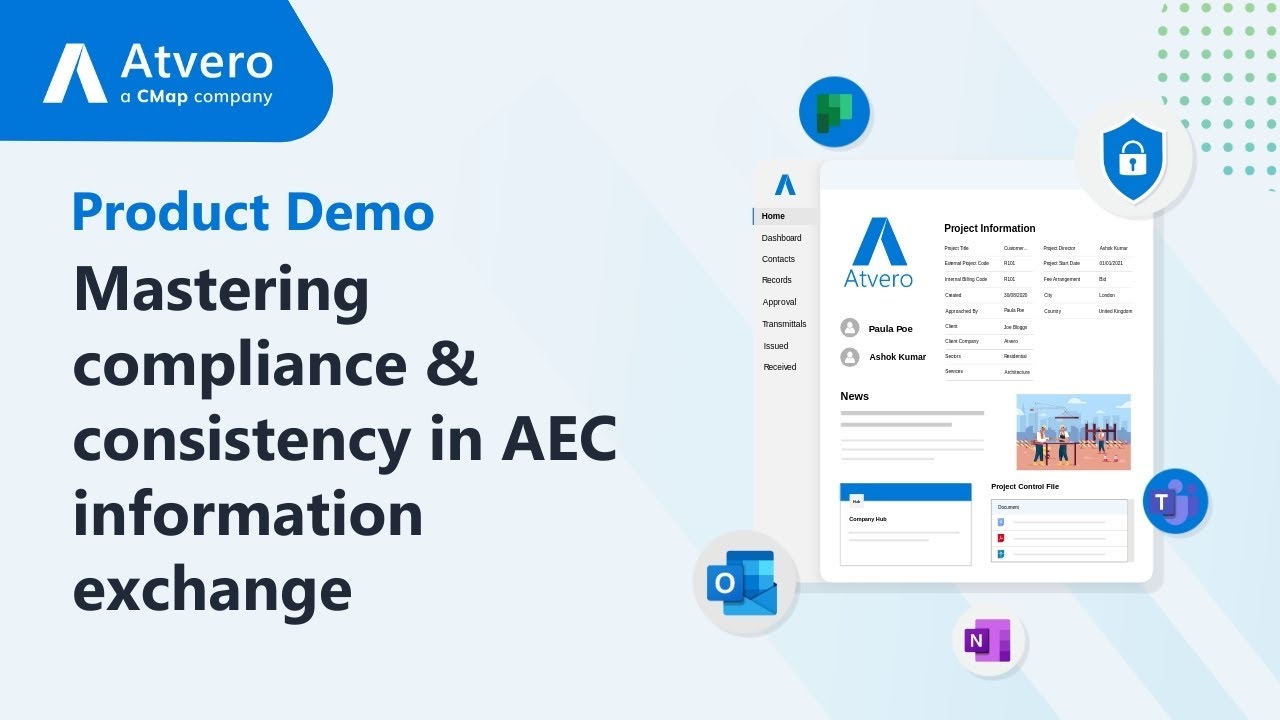 Atvero Product Demo: Mastering compliance & consistency in AEC information exchange - YouTube